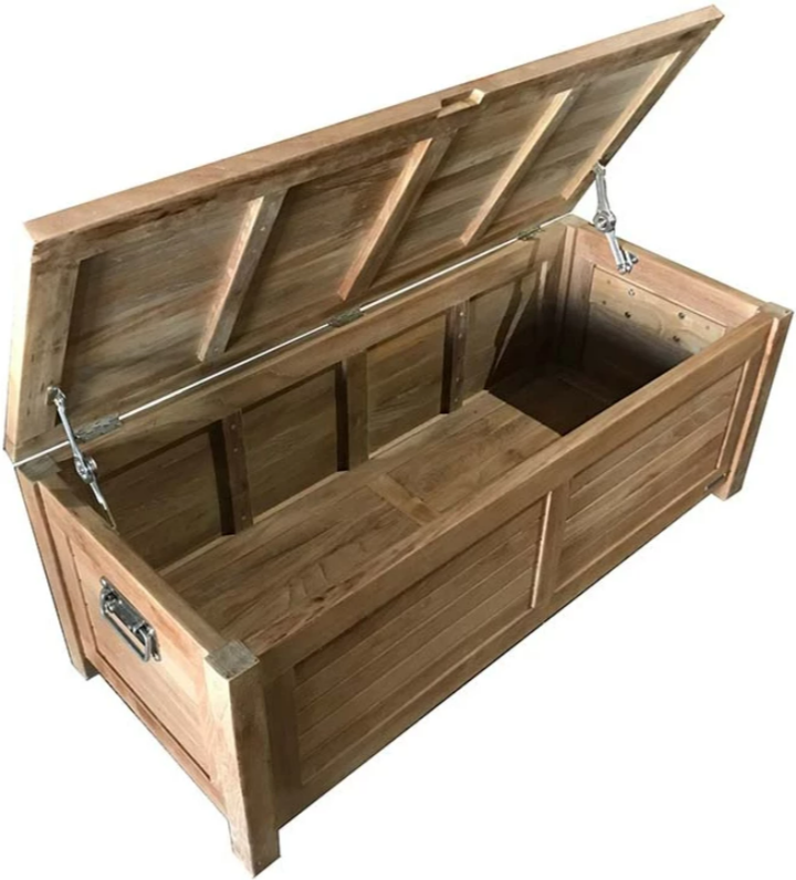 Halifax Bench Box with slatted top – Outdoor Living Oahu