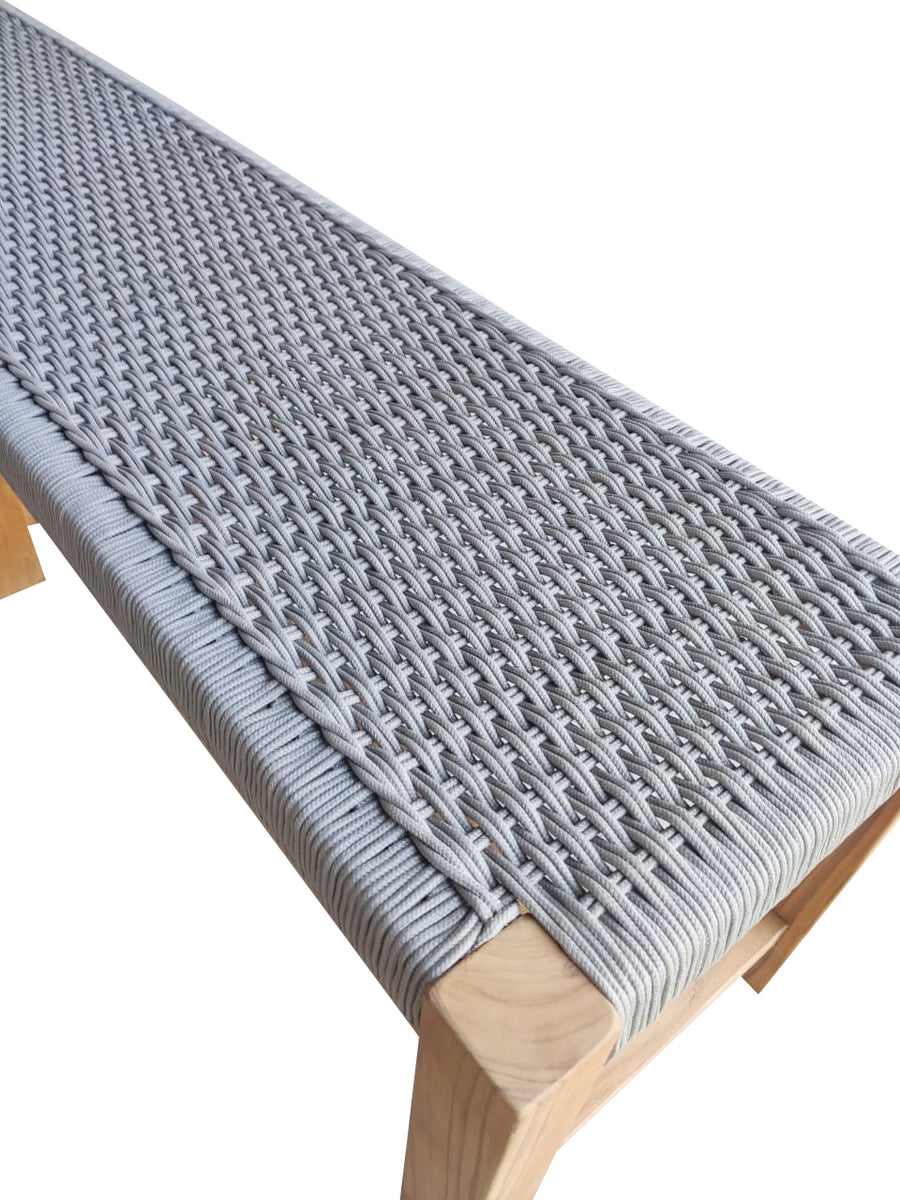 Rope bench – Outdoor Living Oahu